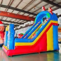 China Custom Inflatable Giant Slide 6.2m Cartoon Playground for Kids Outdoor Commercial Events for sale