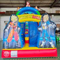 China Custom Inflatable Giant Slide 6.2m Cartoon Playground for Kids Outdoor Commercial Events for sale