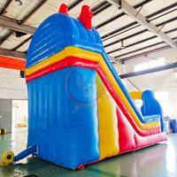 China Custom Inflatable Giant Slide 6.2m Cartoon Playground for Kids Outdoor Commercial Events for sale