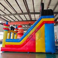 China Custom Thick PVC Inflatable Slide Castle 10x5x9m for Commercial Rental Business for sale