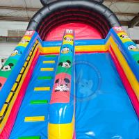 China Custom Thick PVC Inflatable Slide Castle 10x5x9m for Commercial Rental Business for sale