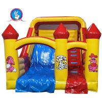 China Inflatable Bouncer Dry Slide 6.5x4.5x4.8m Kids Trampoline with CE Blower for sale