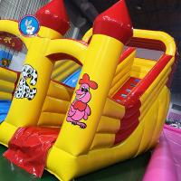 China Inflatable Bouncer Dry Slide 6.5x4.5x4.8m Kids Trampoline with CE Blower for sale