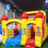 China Inflatable Bouncer Dry Slide 6.5x4.5x4.8m Kids Trampoline with CE Blower for sale