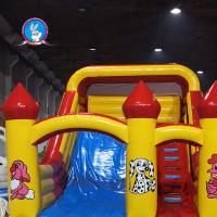 China Inflatable Bouncer Dry Slide 6.5x4.5x4.8m Kids Trampoline with CE Blower for sale