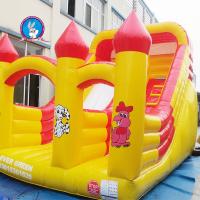China Inflatable Bouncer Dry Slide 6.5x4.5x4.8m Kids Trampoline with CE Blower for sale