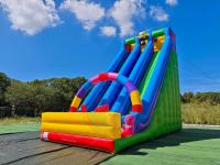 China Giant Inflatable Slide 8m Long Commercial Dry Land Slide for Outdoor Event Amusement Park for sale