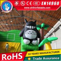 China Custom Inflatable Cartoon Slide 8x6x5.4m with 0.55mm PVC Tarpaulin for Commercial Use for sale