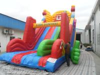 China Customized PVC Inflatable Water Slide for Kids and Adults 3x3m with CE Blower for sale