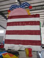 China Commercial Inflatable Large Land Slide Bouncy House Jumping Castle for Kids and Adults 5-10 Capacity for sale