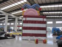 China Commercial Inflatable Large Land Slide Bouncy House Jumping Castle for Kids and Adults 5-10 Capacity for sale
