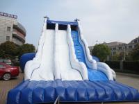 China Commercial Inflatable Water Slide 16x7x10.2m for Adults and Kids Outdoor Use for sale
