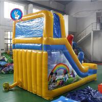 China Outdoor Inflatable Bounce House with Slide PVC Tarpaulin for Kids Ages 2-14 Customizable for sale