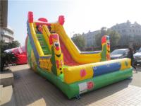China Custom PVC Inflatable Slide Bouncy Castle with Pool 9.5x4x6m for Party Rental for sale