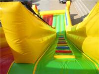 China Custom PVC Inflatable Slide Bouncy Castle with Pool 9.5x4x6m for Party Rental for sale