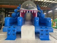 China Huge Inflatable Shark Slide 9x8x7m for Kids and Adults Water Park for sale