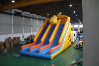 China Inflatable Water Slide Big Yellow Duck Theme PVC Kids Playground Indoor Outdoor 10-15 Kids Capacity for sale