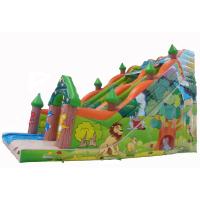 China Customizable Inflatable Water Slide 10x3 ft PVC Tarpaulin Outdoor Entertainment for Children for sale