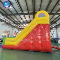 China Customized PVC Inflatable Dry Slide 6x3x4.5m Blow up Slide for Indoor Outdoor for sale