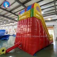 China Customized PVC Inflatable Dry Slide 6x3x4.5m Blow up Slide for Indoor Outdoor for sale