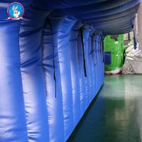 China Large Inflatable Water Slide for Park 0.55mm PVC Tarpaulin Shark Design Custom Size for sale