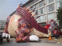 China Commercial Inflatable Dinosaur Slide 11.7x8.8x6.5m Custom PVC Bounce for Amusement Park for sale