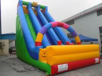 China Custom Outdoor Rainbow Inflatable Water Slide for Party Rentals 5-10 Kids for sale