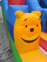 China Custom Outdoor Rainbow Inflatable Water Slide for Party Rentals 5-10 Kids for sale