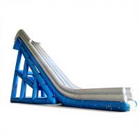 China Inflatable Floating Water Slide for Boat 10m x 9m x 7m Durable Tarpaulin for sale