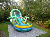 China 16-25ft Inflatable Water Slide Pool for Kids Backyard Party Rentals Large Castle Bounce House for sale