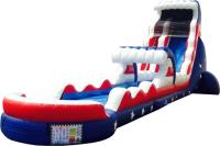 China 16-25ft Inflatable Water Slide Pool for Kids Backyard Party Rentals Large Castle Bounce House for sale