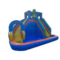 China Custom Inflatable Water Park Slide Colorful Bouncer for Kids 3 Year Warranty for sale