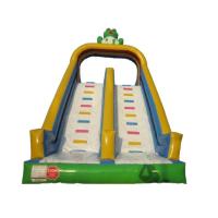 China Wholesale Durable PVC Inflatable Water Slide 10x5x5.5m with Swimming Pool Double Slide Bouncer for Kids for sale
