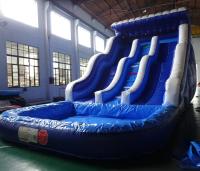 China Commercial Inflatable Water Slide with Splash Pool for Kids and Adults 3 Year Warranty for sale