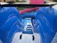 China Custom Inflatable Water Slide with Pool 2 Lane Ocean Theme for Commercial Events for sale