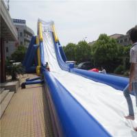 China Customized 43m Large Inflatable Water Slide Commercial Outdoor Park for Adults for sale