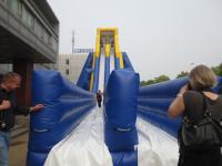 China Giant PVC Inflatable Water Slide 43x14x13m for Adults Summer Outdoor Fun for sale