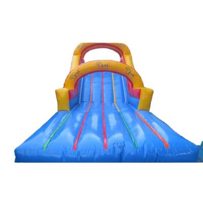 China Commercial Inflatable Bouncy Castle Water Slide Combo 4m Durable PVC for Amusement Park Rental for sale