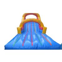 China Commercial Inflatable Bouncy Castle Water Slide Combo 4m Durable PVC for Amusement Park Rental for sale