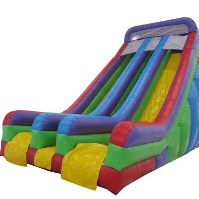 China 26ft Outdoor Inflatable Water Slide for Adults Heavy Duty PVC Tarpaulin Customizable for sale