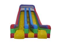 China 26ft Outdoor Inflatable Water Slide for Adults Heavy Duty PVC Tarpaulin Customizable for sale