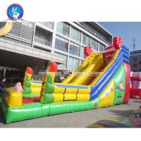 China 26ft Outdoor Inflatable Water Slide for Adults Heavy Duty PVC Tarpaulin Customizable for sale
