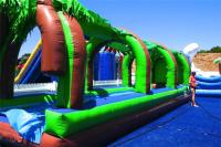 China Commercial Inflatable Water Slide with Pool for Kids and Adults 500kg Capacity for sale