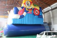 China Commercial PVC Inflatable Water Slide 19.2x13.7x11.5m Durable Indoor Outdoor Water Park for sale