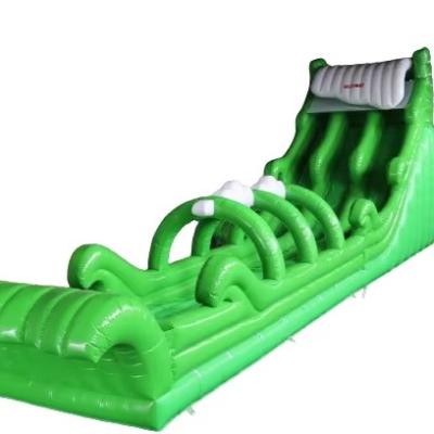 China Commercial Customized Inflatable Water Slide 20x4.5x7.5m Outdoor Playground Equipment for 10+ Passengers for sale