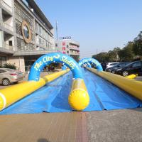 China Factory Price 1000ft Long Inflatable Water Slide Custom Outdoor Slide for Commercial Sale for sale
