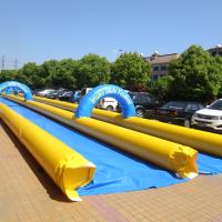 China Factory Price 1000ft Long Inflatable Water Slide Custom Outdoor Slide for Commercial Sale for sale