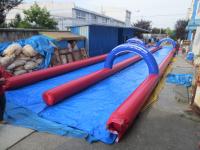 China Custom Color Size Inflatable Water Slide for Adults 10+ Years 100-500kg Capacity Outdoor Fun City Slide for sale