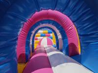 China Custom Inflatable Bounce House with Slide 3m Play Zone for Kids Party School Event Rental for sale
