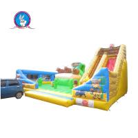 China Inflatable Amusement Playground Fun City Bouncing Castle 10m x 9m x 7m Custom Size for sale